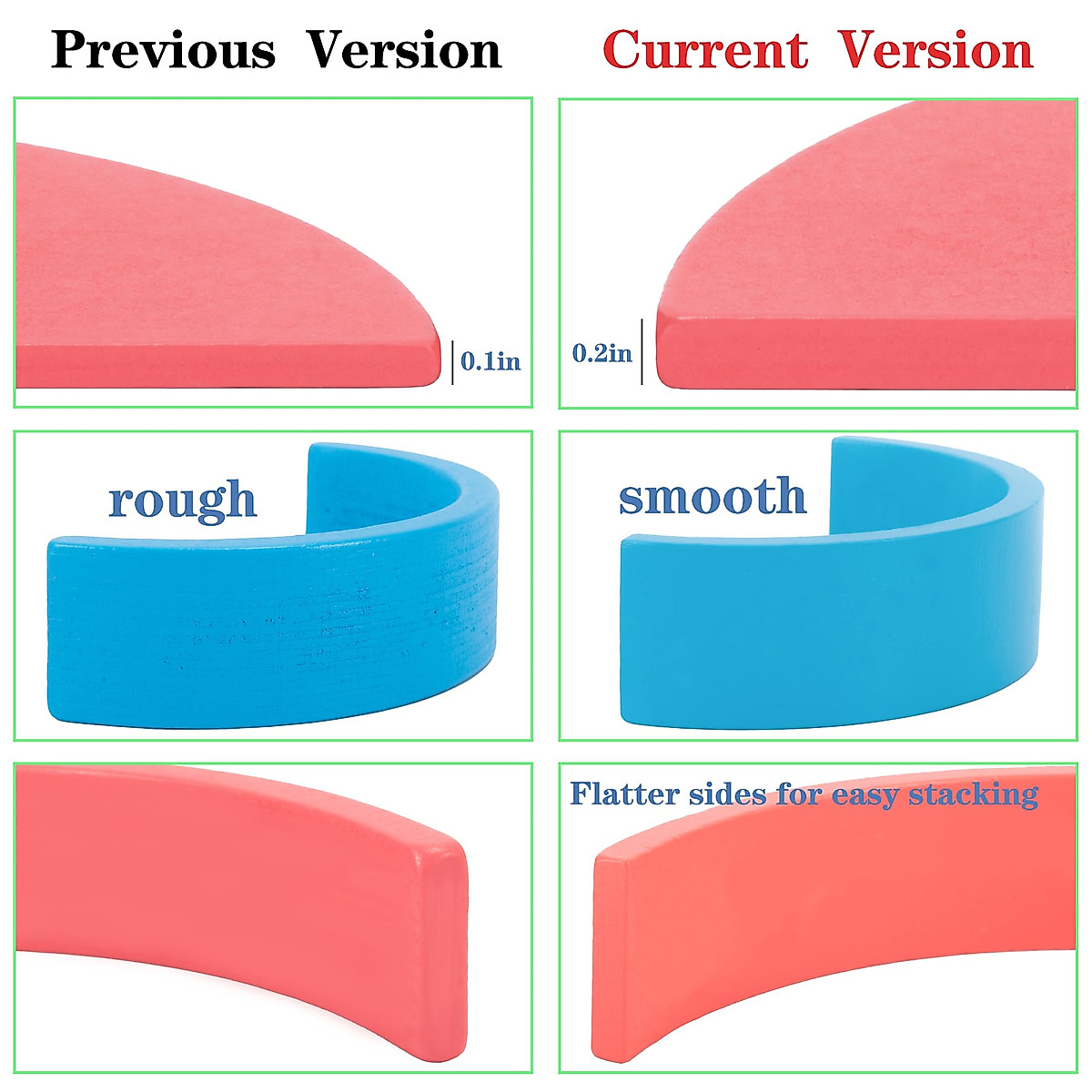 XJYQJD Wooden Rianbow Stacker Playset, 4-in-1 Rainbow Stacking Toys Building Blocks for Kids Ages 3 4 5 Preschool Montessori Toys Christmas Birthday Gifts for Toddlers Boys Girls 3-5 (45 Pieces)