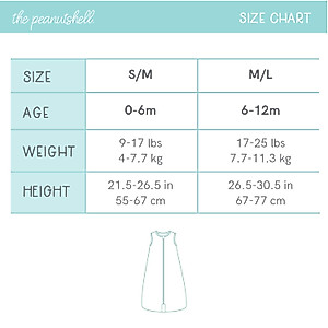 The Peanutshell Wearable Blanket Sleep Sack for Baby Boys or Girls, Woodland Moose & Buffalo Plaid, Sizes up to 12 Months (Small/Medium)