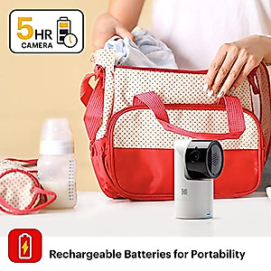 KODAK Cherish C125 Video Baby Monitor, with App and Two Way Talk, Comfort Your Baby, Elderly, Pets and Family from Anywhere, Whether You’re Home or Away