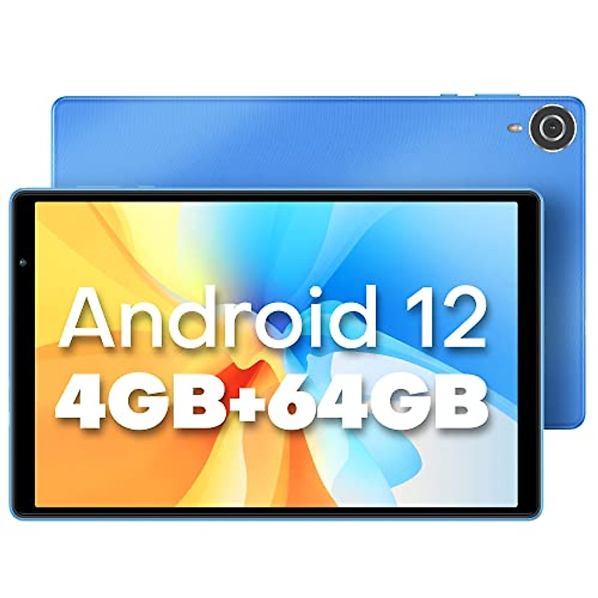 TECLAST Tablet 10 inch Android 12 Tablets, P25T 4GB RAM 64GB ROM 1TB Expand Android Tablet, Tableta with 1.8Ghz 4-core CPU, 2.4G+5G WiFi 6, 10.1'' IPS Screen, Dual Cameras, Bluetooth 5.0, Stereo, GMS