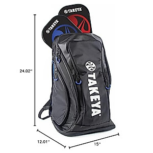 Takeya Sport Unisex Pickleball Backpack, Premium Quality Athletic Bag with Pockets for Paddle, Phone and Laptop