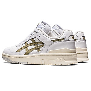 ASICS Unisex EX89 Sportstyle Shoes, 13, White/Safari Khaki