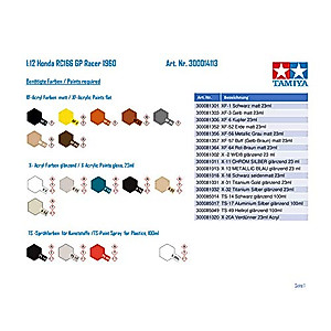 TAMIYA Honda RC166 GP Racer