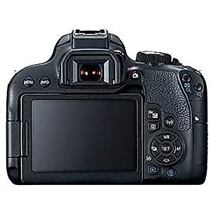 Canon EOS Rebel 800D / T7i DSLR Camera with 18-55 4-5.6 is STM Lens 1895C002 + 64GB Memory Card + Case + Card Reader + Flex Tripod + Hand Strap + Cap Keeper + Memory Wallet (Renewed)