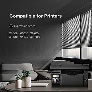 LEMERO 410XL Remanufactured Ink Cartridge Replacement for Epson 410XL 410 XL T410XL for Expression XP-7100 XP-640 XP-830 XP-630 XP-530 XP-635 (Black Cyan Magenta Yellow Photo Black, 5 Pack)