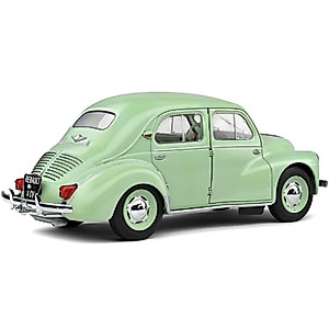 1955 4CV Vert D'eau Green 1/18 Diecast Model Car by Solido S1806602