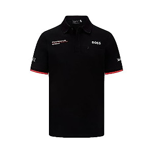 Porsche Motorsport Men's Team Polo Shirt Black