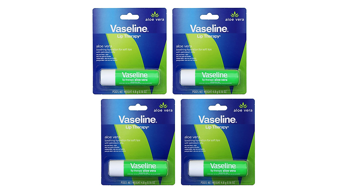 Vaseline Lip Therapy Aloe Fresh: Soothe Dry, Chapped Lips