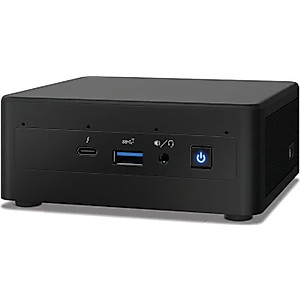 ME2 MichaelElectronics2 Intel NUC Kit RNUC11PAHI30Z01 Home, Business Mini Desktop (Intel i3-1115G4 2-Core, Intel UHD, 16GB RAM, 256GB PCIe SSD, WiFi, USB 3.2, Bluetooth, Display Port, Win 10 Pro)
