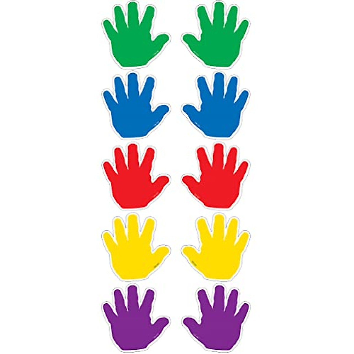 Teacher Created Resources Handprints Mini Accents (5137)