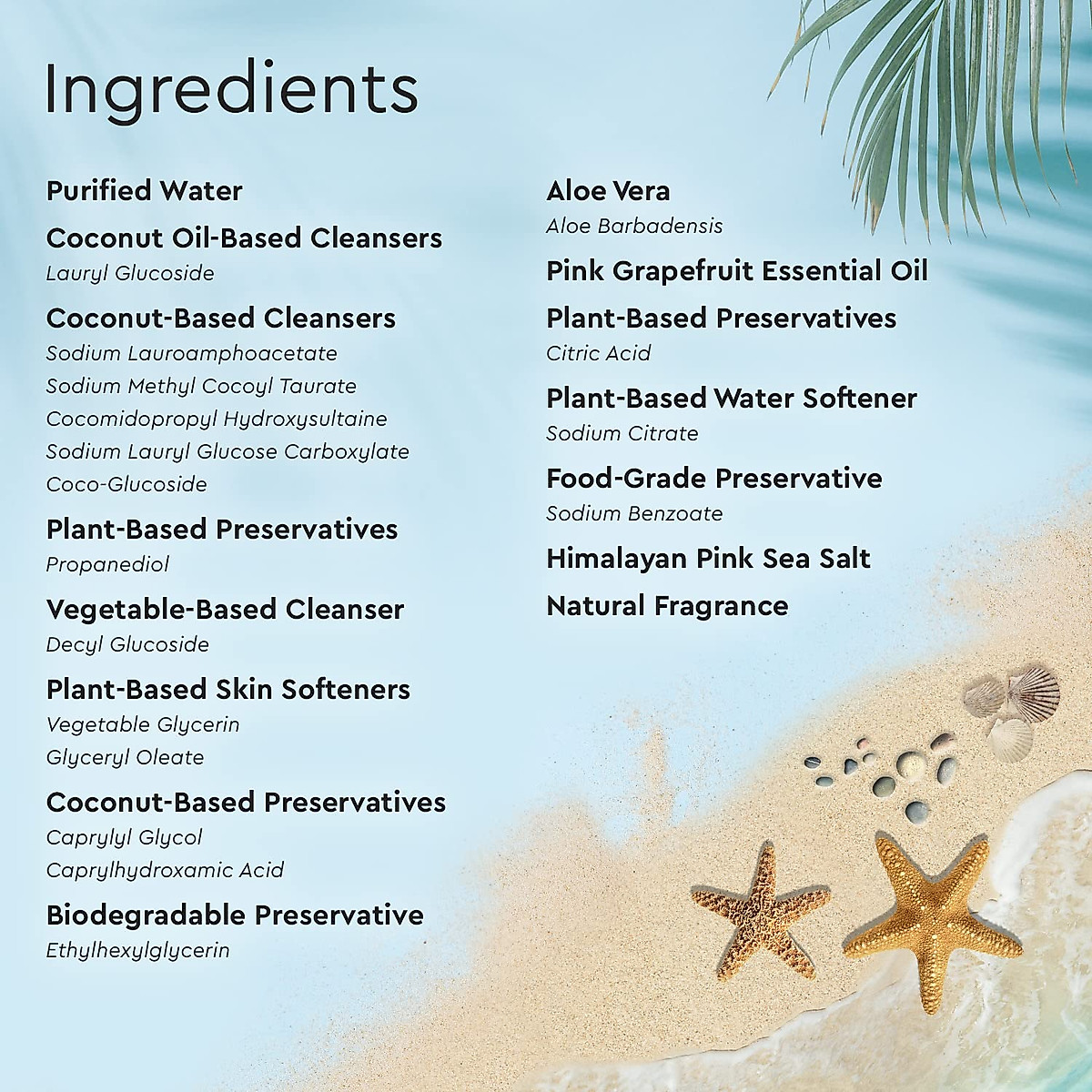 Puracy Gel Hand Soap - Perfect Skin, Pure Ingredients - with 15+ SuperPlant Ingredients for Clean, Soft, Smooth Skin, 99.09% from Mother Nature, Gently Scented Hand Wash, Ocean Mist, 12 Ounce (2-Pack)