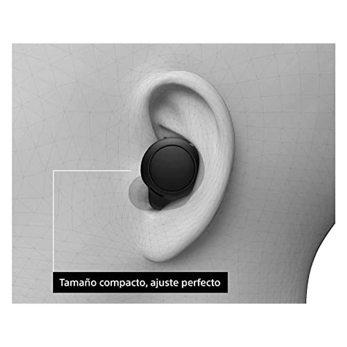 Sony WF-C500 Truly Wireless In-Ear Bluetooth Earbud Headphones with Mic - Black (Renewed)