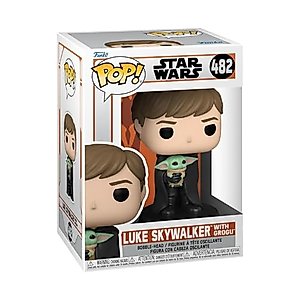 Funko Pop! Star Wars: The Mandalorian - Luke Skywalker with Grogu