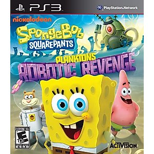 SpongeBob SquarePants: Plankton's Robotic Revenge - Playstation 3