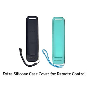 Package of 2 - Formuler Z10 Pro Android 10 Dual Band 5G LAN 2GB Ram 16GB ROM 4K + Extra Magnetic Phone Car Mount + Extra Silicone Case Cover for Remote Control Pack of 2