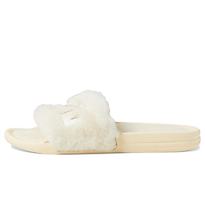 Athletic Propulsion Labs (APL) Shearling Slide Vanilla 8 B (M)