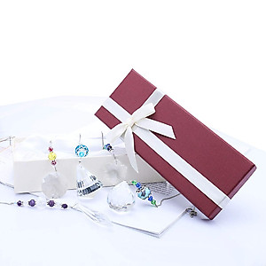 YU FENG Set 5 PCS Window Hanging Crystal Suncatcher Beads Chain Sphere Chandelier Lamps Light Pendant Curtain Wedding Decoration Gift