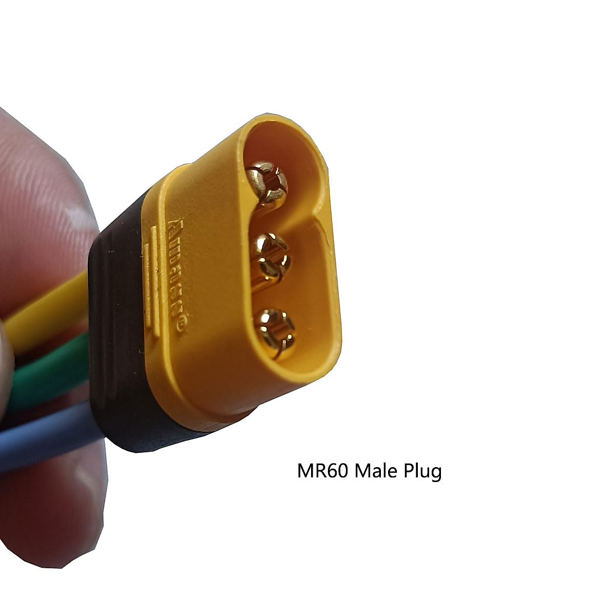 JINOARC 1Pair RC Charger Cable MR60 Pigtail Wire 14awg 100mm Female Male for FPV Drone Motor ESC