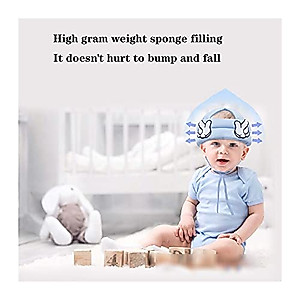 Baby Safety Helmet Toddler Baby Safety Helmethelmet Safety Helmet Head Protective Hat Baby Bumper Protect Hat Baby Infant Toddler Helmet Infant Baby Head ProtectorAnti-fall Headguard Cap Comfortable B