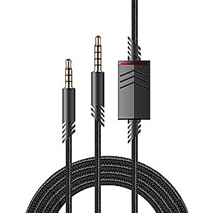 Replacement 2.0M Astro a40 Inline Mute Cable Also Work for Astro Gaming Headset a10 and a40tr