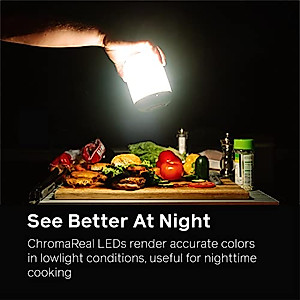 BioLite, Alpenglow 250 Lumen Multicolor USB Lantern with 3200 mAh Rechargeable Battery and Charging Port