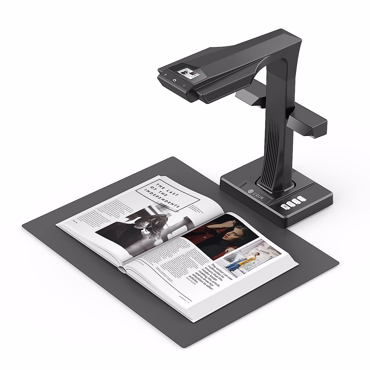 CZUR ET16 Pro Book Scanner and Portable Studio Box Bundle