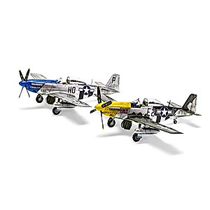 Airfix A05138 North American P51-D Mustang (Filletless Tails), Assorted