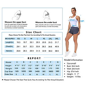 Women’s Racerback Workout Tank Tops with Built in Bra Sleeveless Running Yoga Shirts Slim Fit (X-Small, Black)