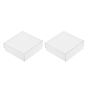 uxcell Centrifuge Tube Freezer Storage Box 100 Places Waterproof Cardboard Cryogenic Holder Rack for 1.5/1.8/2ml Microcentrifuge Tubes, Vials, Samples 2Pcs