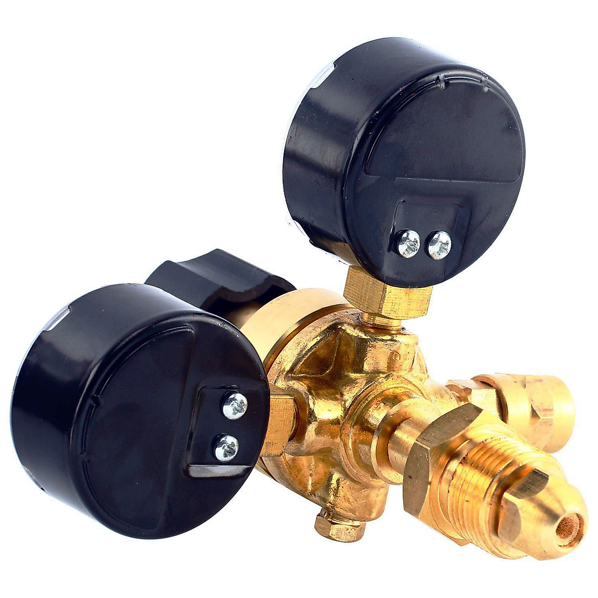 H&J Argon CO2 Regulator Gauges CGA580 with 80'' Hose Fits Lincoln Miller Mig Tig Welder