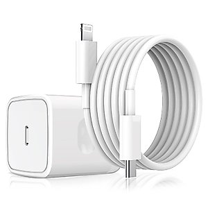esbeecables Lightning Cable Adapter for iPhone iPhone 14/13/12/11/XS/XR/X/8/iPad (Lightning Cable with Adapter)
