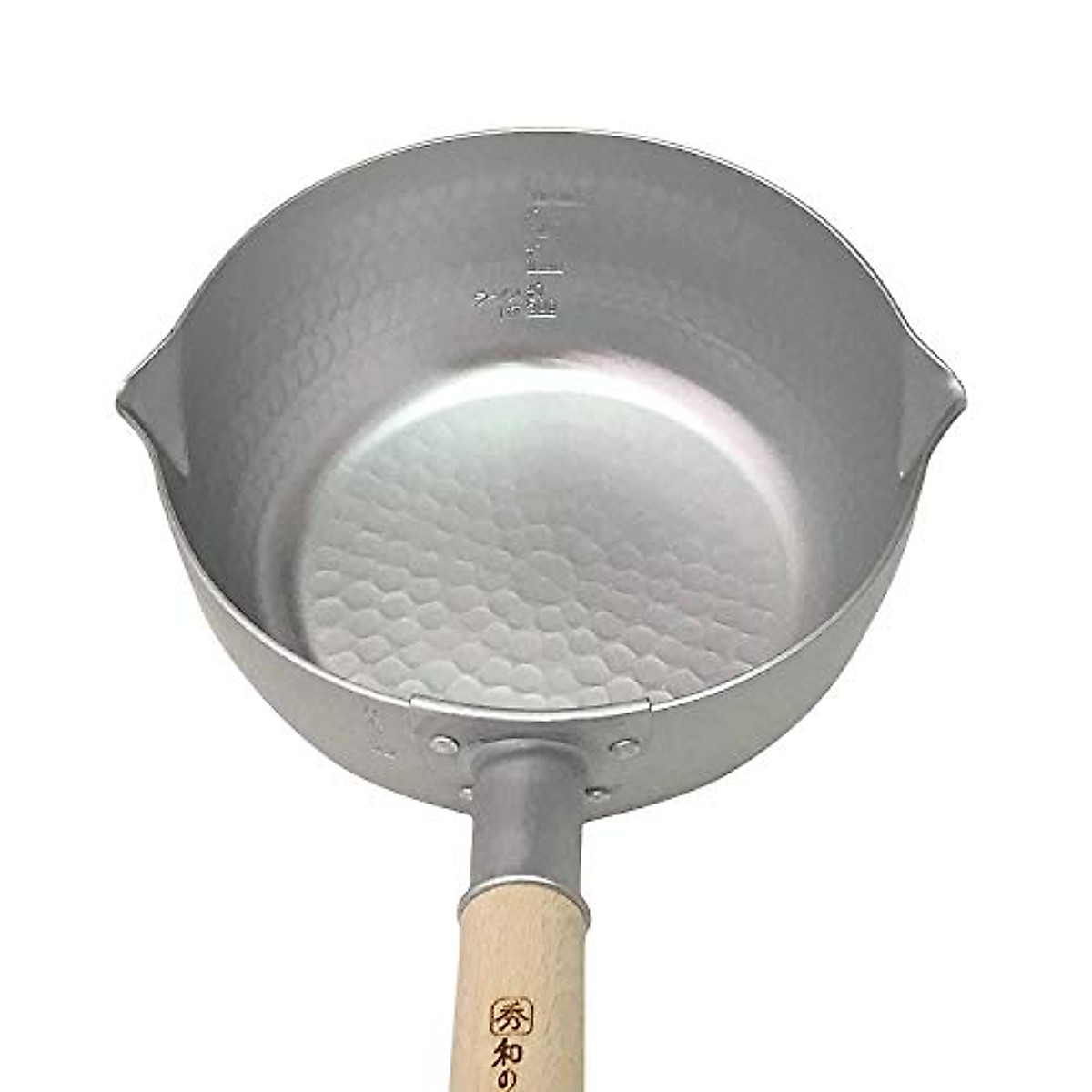 Taniguchi Metal Snow Flat Pot, Deep Type, 8.7 inches (22 cm), Made in Japan