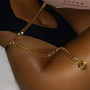 COSYDAYS Gold Chain belt Waist Belts Chain Belly Body Chain for Women