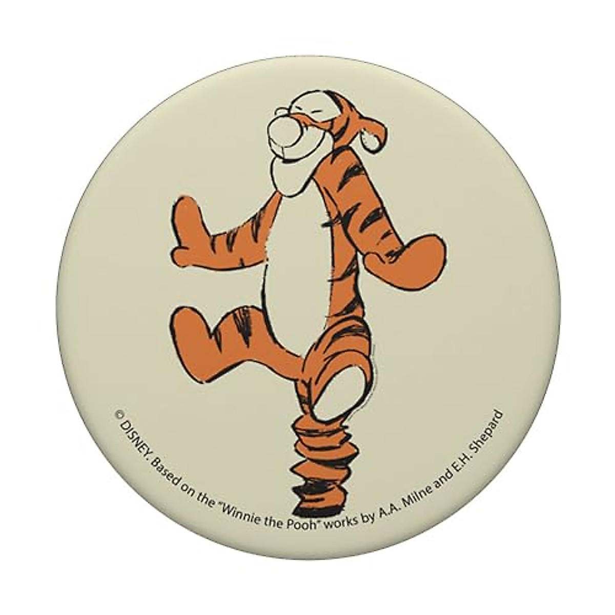 Disney Winnie The Pooh Tigger Bouncing Portrait PopSockets Standard PopGrip