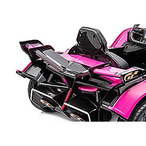 Dakott Lamborghini V12 Vision Gran Turismo Ride on Sports Car for Kids., Pink, Large
