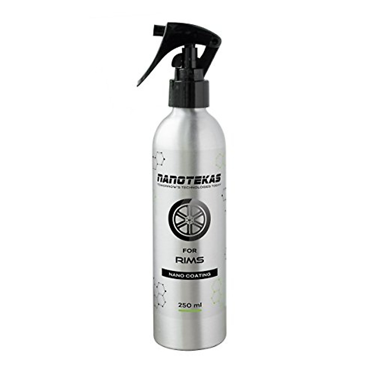 NANOTEKAS Nano Rim Coating 250ML | Wheel Sealant Nanotechnology Rim Cleaner and Protection from Brake Dust