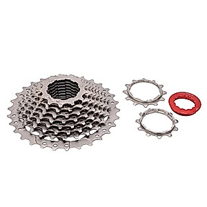 WESE 10 Speed Cassette, Anti Rust Steady Rotation 11‑30T Road Bike Cassette Lightweight for Folding