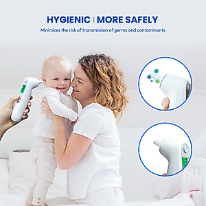 120X Ear Thermometer Probe Covers, for All Braun Thermometer Ear Covers, Lens Filters, Refill Caps, 0% BPA Disposable Covers