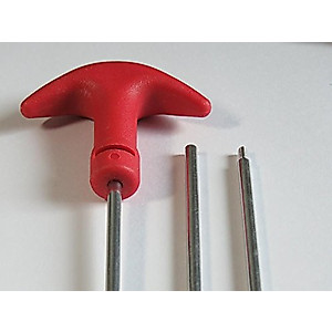 WINGS Air Gun Cleaning Rod Set for .177.22.25 (4.5mm, 5.5mm. 6.35mm) & Includes a jag Stud - for air Rifles and Pistols
