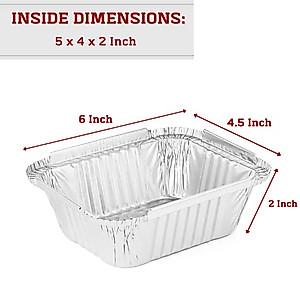TYH Supplies 30 Pack Grease Drip Pan Liners | Compatible with Napoleon Grills Prestige I-II-IV, PRO, Mirage, Ultra Chef | Disposable Aluminum BBQ Drip Tray Replacement | 5"x4" Inch