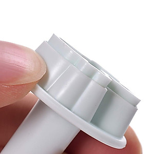 RAYNAG 3 Sets of Bowknot-liked Plastic Plunger Cutters Fondant Cookie Pie Crust Cutout Molds Clay Cake Decorating Cutter Plungers (9 Pieces)