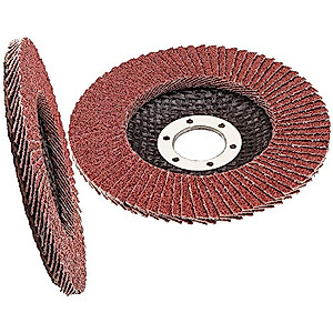 20 Pack 4-1/2 Inch Flap Disc 60 Grit Grinder Sanding Disc 4.5 Inch Grinding Wheels and Sanding Discs for Angle Grinder, Type #27 Aluminum Oxide Abrasives Flap Sanding Wheels (4-1/2" x 7/8")