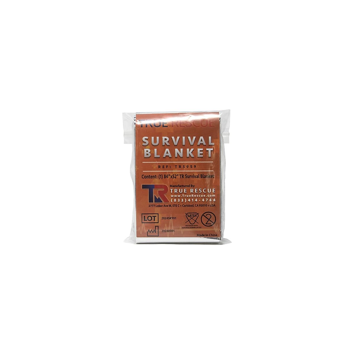 True Rescue Bleeding Control Kit, Individual with Tourniquet (C-A-T, Standard), Quality Trauma Kits for Stopping Bleeding. Choice Life Saving Tourniquet for Each Level of Bleeding Control.