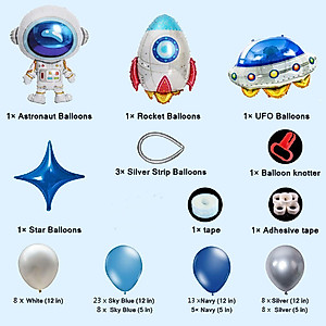 Birthday Decorations, Space Balloon Garland, Space Planet Party, Out of This World, Outer Space Party, Astronaut Balloon, Blast Off, Sloar System Party