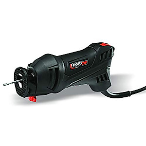 Rotozip SS355-10 5.5 Amp High Performance Spiral Saw Tool Kit with (3) Collects and (2) Bits, Compact & Lightweight - Ideal for Plunge Cuts, Freehand Cuts, and Cut-Outs