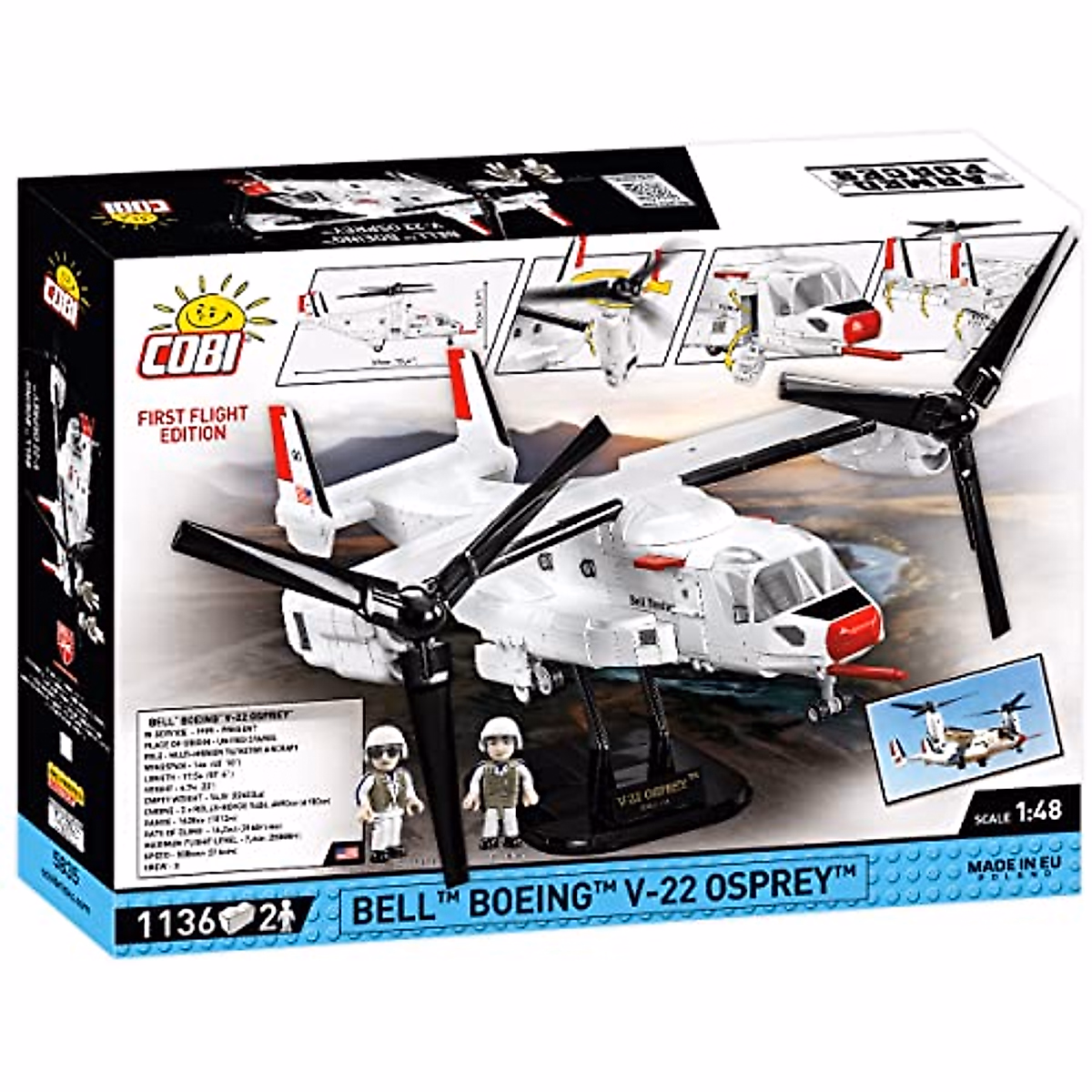 COBI Armed Forces Bell Boeing V-22 Osprey, First Flight Edition