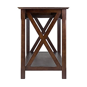 Winsome Wood Xola Occasional Table, Cappuccino finish