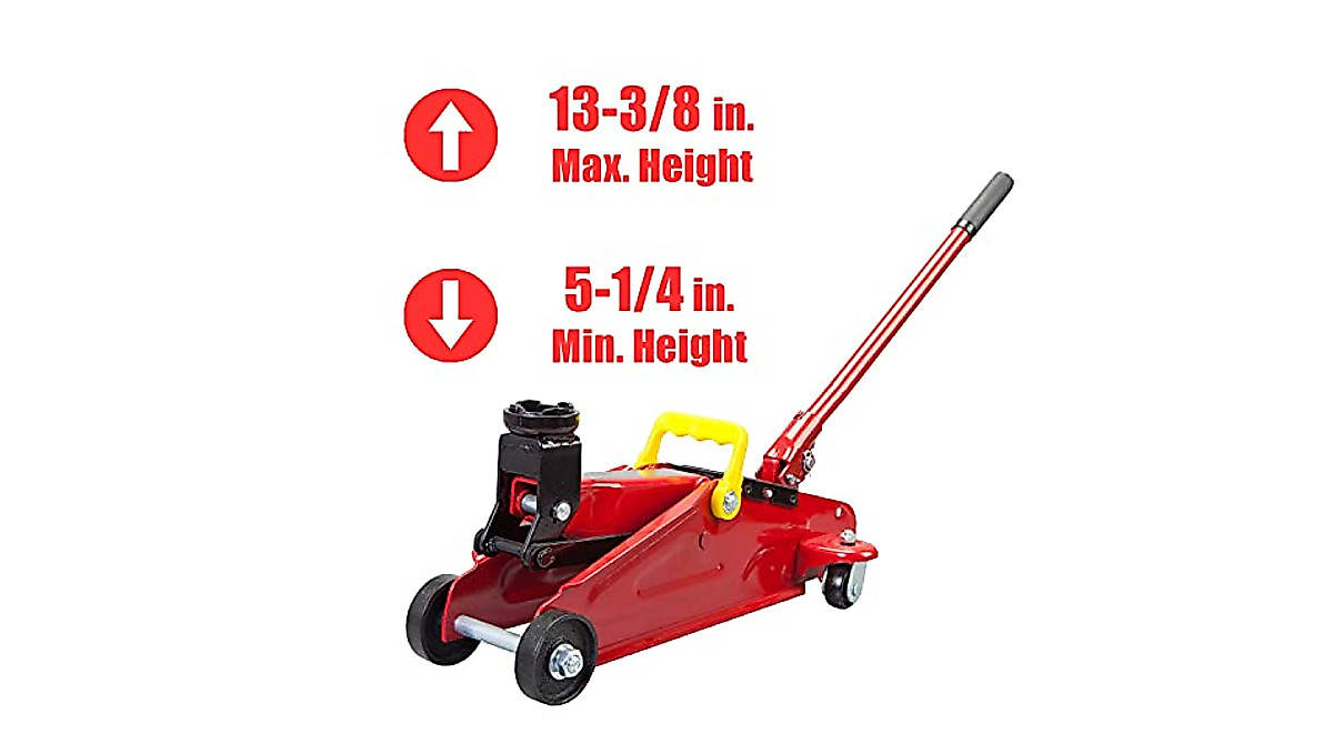 BIG RED T82002-BR 2 Ton Floor Jack for Easy Lifting