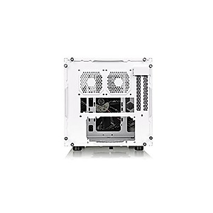 Thermaltake Core V1 Snow Edition SPCC Mini ITX Cube Computer Chassis CA-1B8-00S6WN-01, White