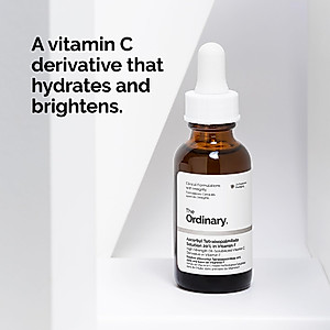 The Ordinary Ascorbyl Tetraisopalmitate Solution 20% in Vitamin F, Hydrating Vitamin C Oil for Even Skin Tone, 1 Fl Oz